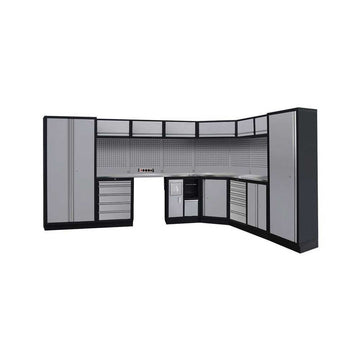 Standard Modular Garage Cabinets and Workbench | GTools