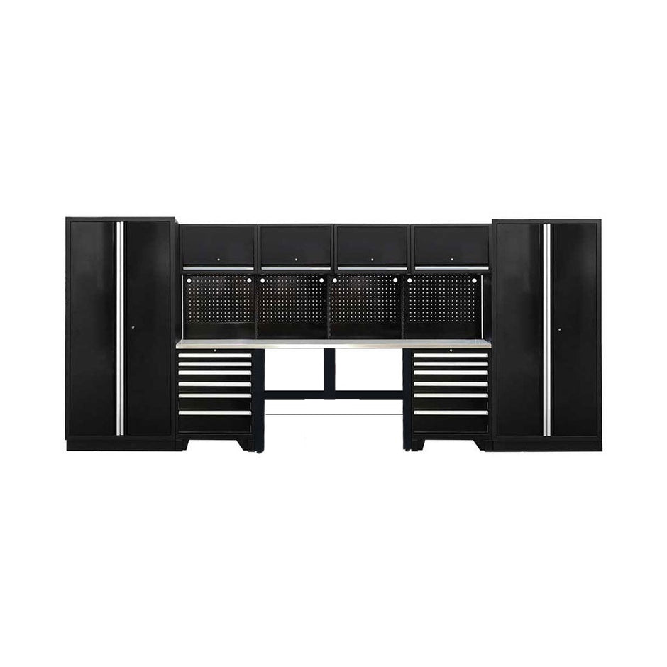 Pro Modular Garage Shelving | Steel Workbench | GTools