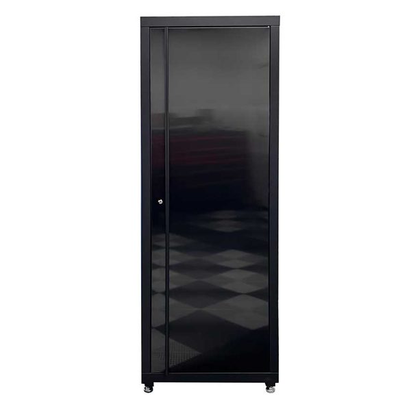 GTX 1.8M Black Gloss Tinted Tall Cabinet | GTools 2025