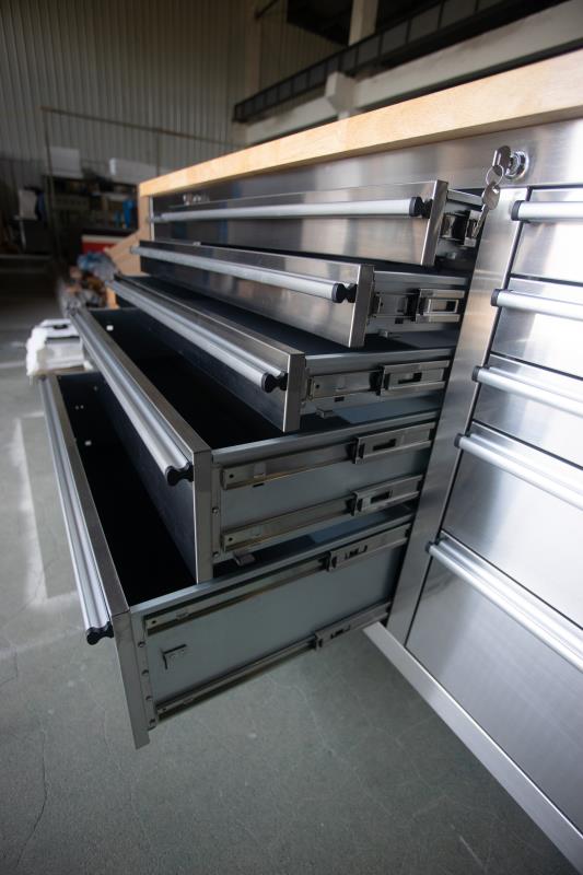 1.8m x 1m Stainless Steel Island Workbench
