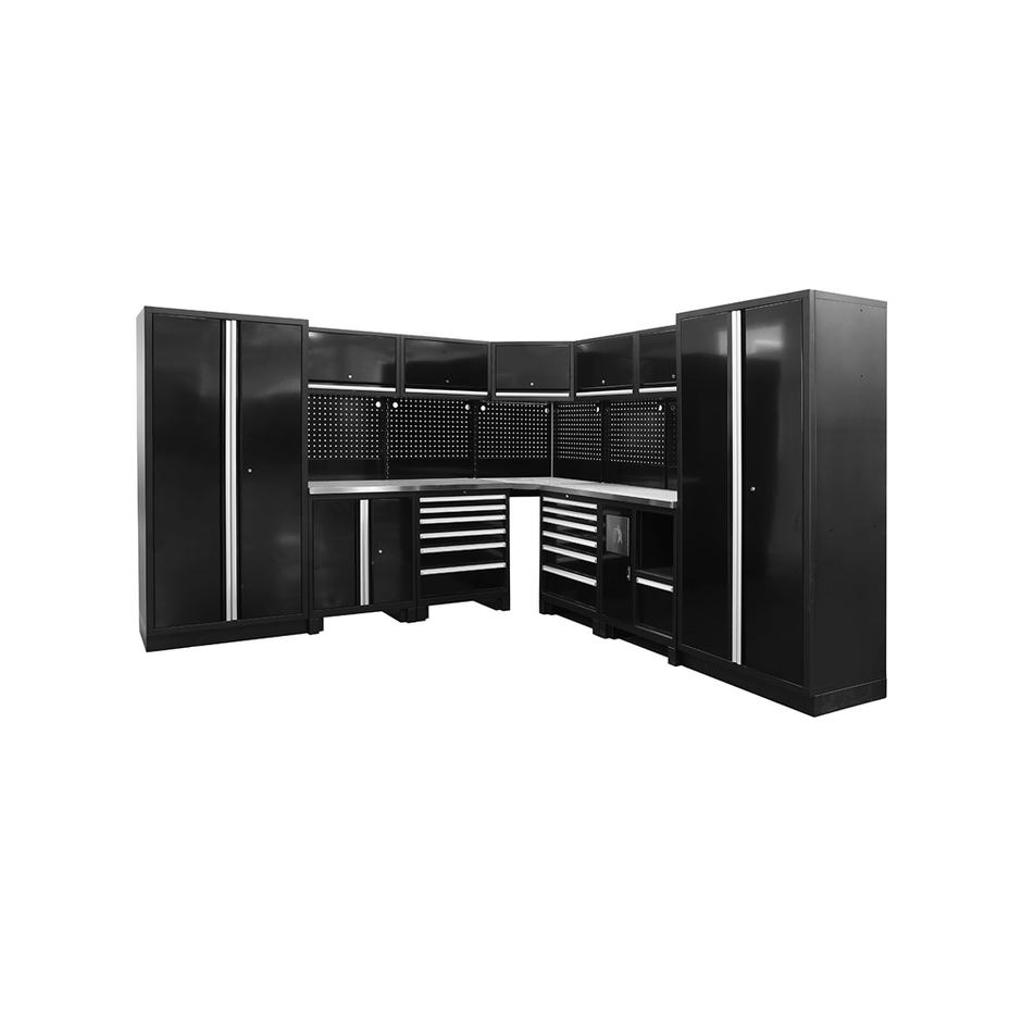 Pro Modular Garage Shelving | Steel Workbench | GTools