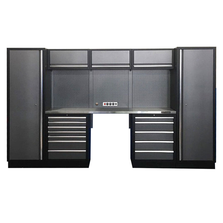 Standard Modular Garage Cabinets and Workbench | GTools